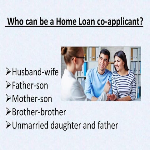 Who Can be Home Loan Co-applicant? | PDF | Home Financing | Personal Debt