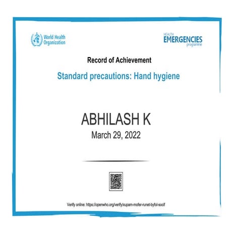 WHO Course Certificates.pdf | Technology & Computing