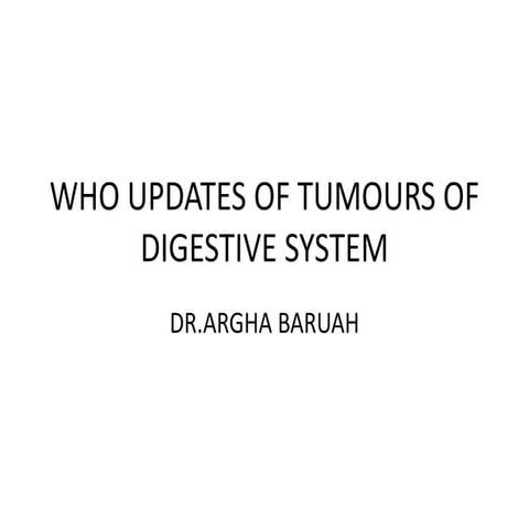 WHO GIT RECENT UPDATES | PPTX