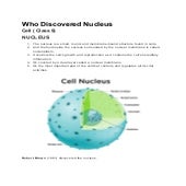 Who Discovered Nucleus Get complete PDF | PDF