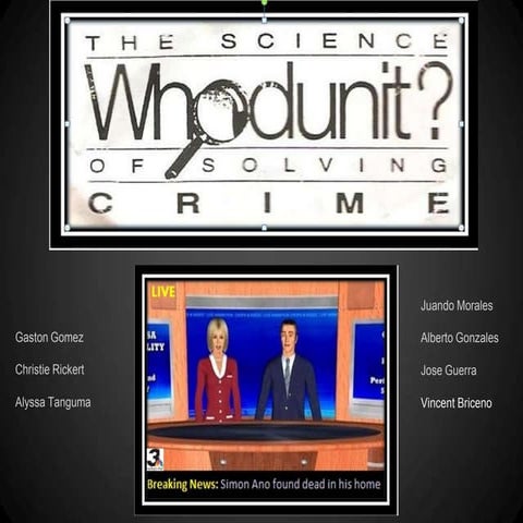 Whodunit presentation | PPTX