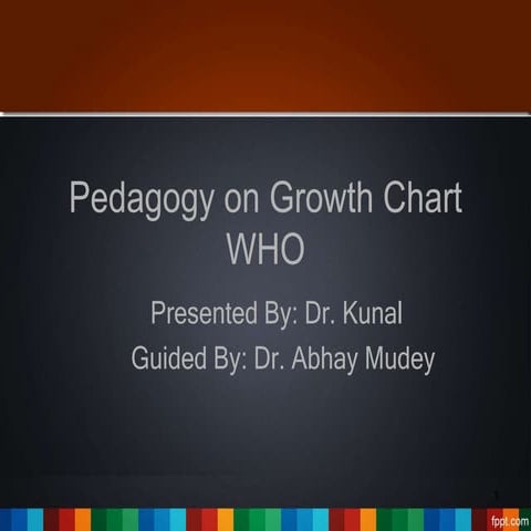 Who growth chart | PPTX