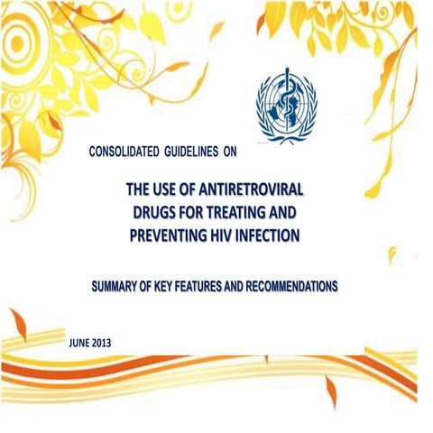 New guidelines for HIV care and treatment 2021.pptx