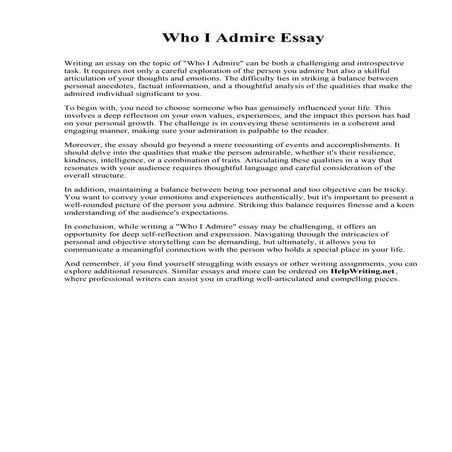 Who I Admire Essay.pdf