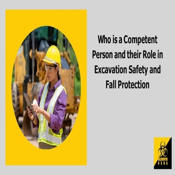 Who is a Competent Person and their Role in Excavation Safety and Fall ...
