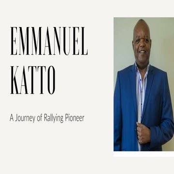 Who Is Emmanuel Katto Uganda? His Career journey, professional life etc ...