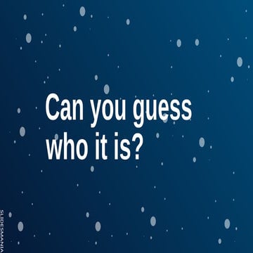 Who is it. Interactive Free Power point Template | PPT