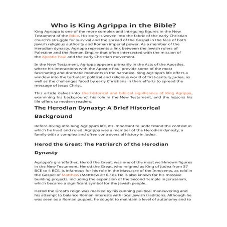 Who is King Agrippa in the Bible(You want know).docx