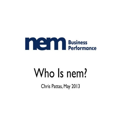 Who is nem? | PDF