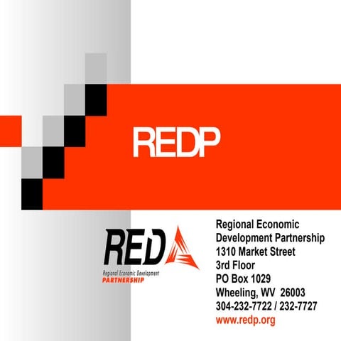 Who Is Red Regional Economic Development | PPT