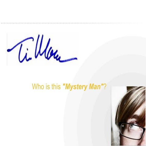 Who Is This Guy | PPT
