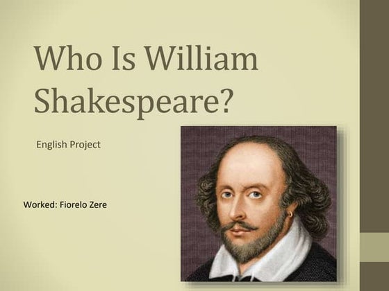 Shakespeare powerpoint presentation | PPTX | Theater | Fine Art