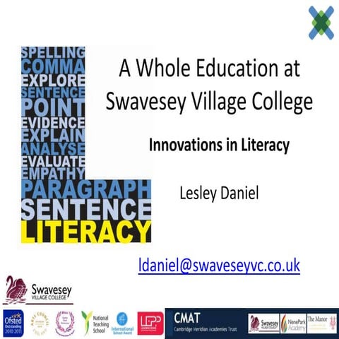 Whole education feb 7th 2013 literacy | PPT
