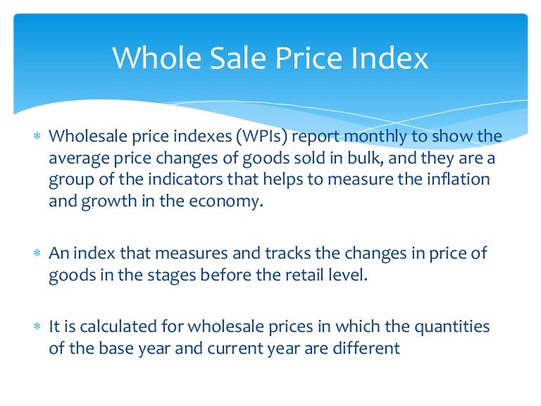 Whole Sale Price Index whole-sale-price-index