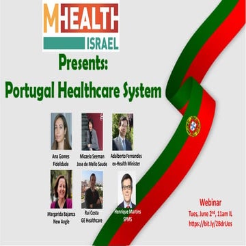 mHealth Israel_Portugal Healthcare Sector 2020 | PDF