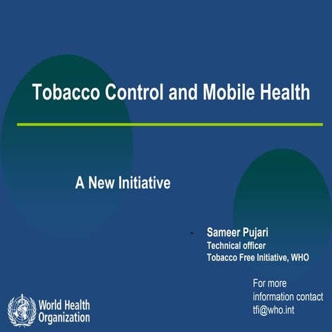 Who mhealth new initiative | PDF