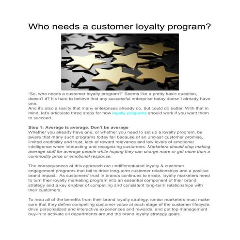 Who needs a customer loyalty program.pdf