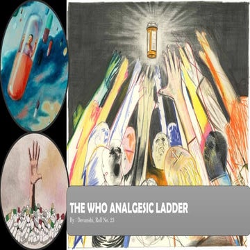 WHO pain ladder in surgery, anasthesia, orthopedics | PPTX