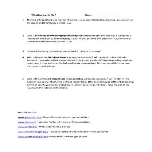 Who represents me | DOCX