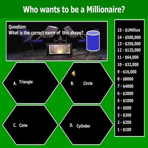 Who wants to be a millionaire Geometry | PPTX