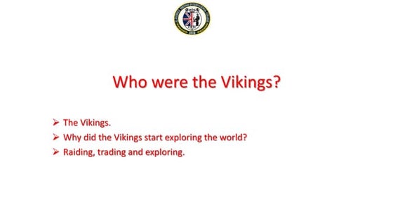 Introduction to Vikings-Family Life in Viking Times.pptx