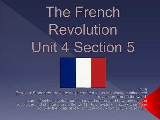 FRENCH REVOLUTION ke diya gaya hai sab kuch | PPT