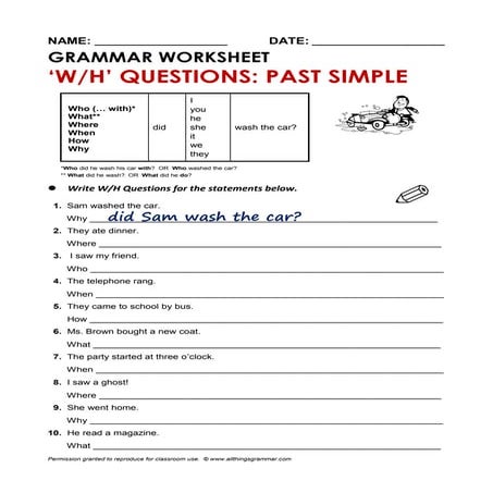 Wh questions make questions | PDF