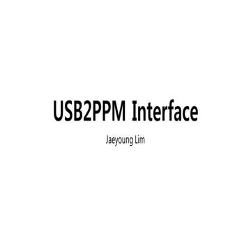USB2PPM Interface | PDF