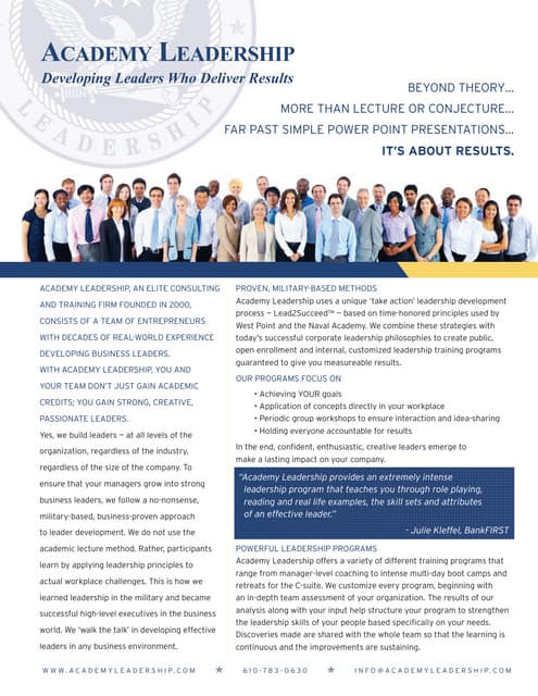 CLI Case Study Leadership Development | PDF