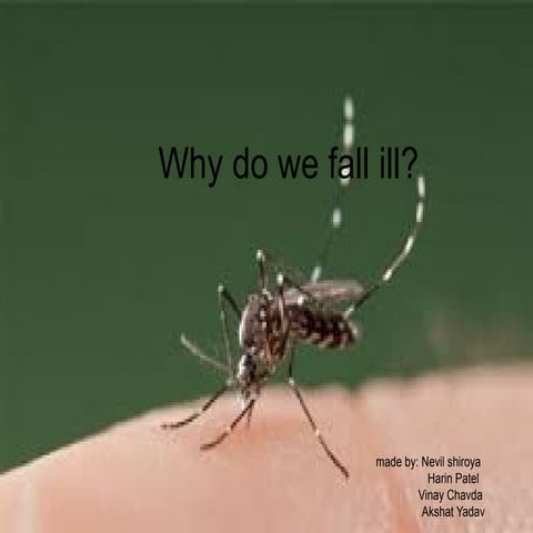 Why do we fall ill | PPT