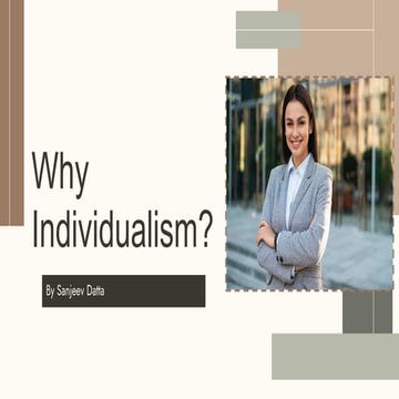 Why Individualism? | PPT