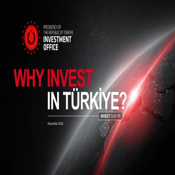 Why Invest Turkey - Publication - Investment Office | PPT