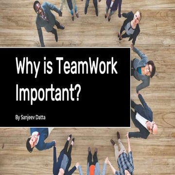 Why is Team Work Important? | PPTX