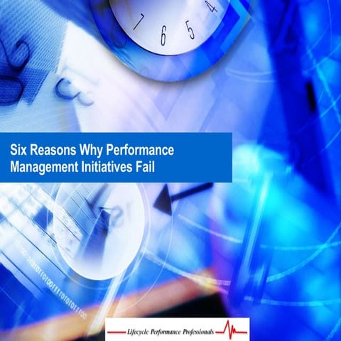 Performance Management Pitfalls | PPT