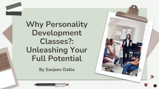 Personality Development Training and Course | PDF