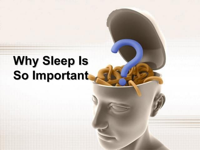Importance of sleep | PPTX
