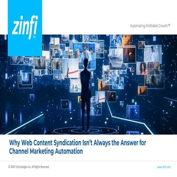 Why Web Content Syndication Isn’t Always the Answer for Channel ...
