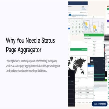 The Top Reasons Why You Need a Status Page Aggregator | PDF
