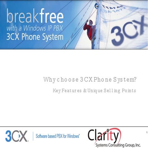 The 3CX VoIP PBX phone System | PPT