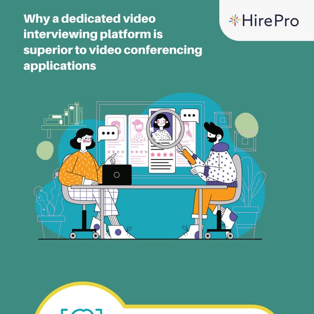 Why a dedicated video interviewing platform is superior | PDF