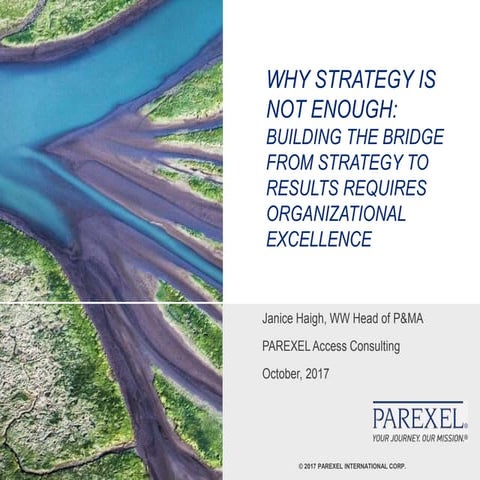 Why Strategy Is Not Enough | PPT