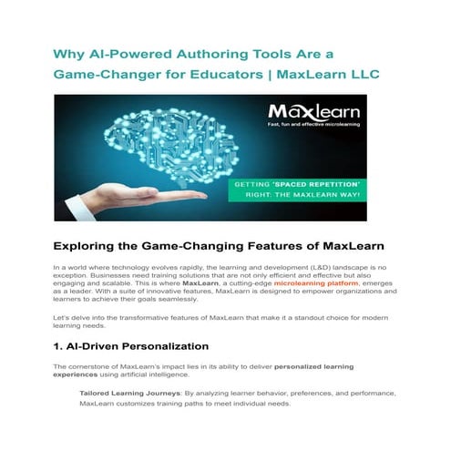 Why AI-Powered Authoring Tools Are a Game-Changer for Educators _ MaxLearn LLC.pdf