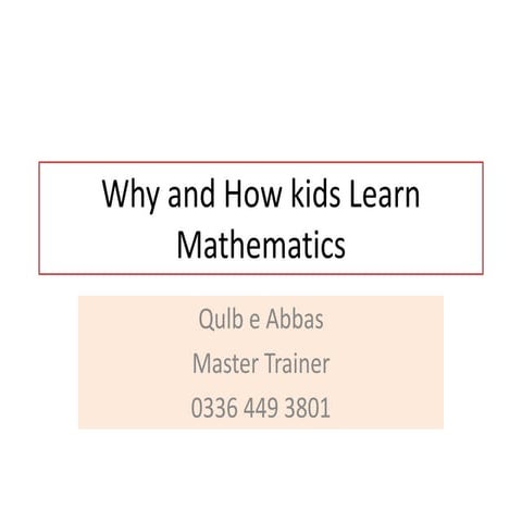 Why and How of Learning.pptx