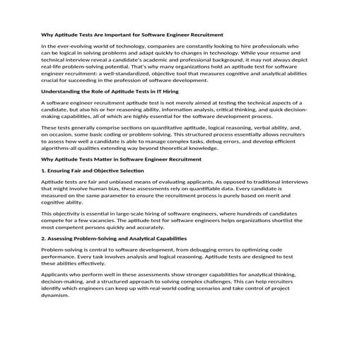 Why Aptitude Tests Are Important for Software Engineer Recruitment.docx