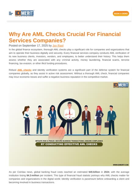 The Complete Guide to Successful KYC Account Verification | PDF