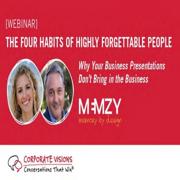 Four Habits of Highly Forgettable People | PDF