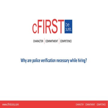 Police Clearance Certificate: A Complete Guide | PPTX