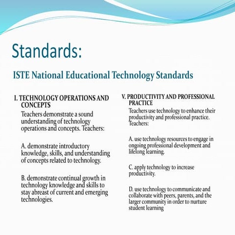 Goals, Objectives, Standards | PPTX