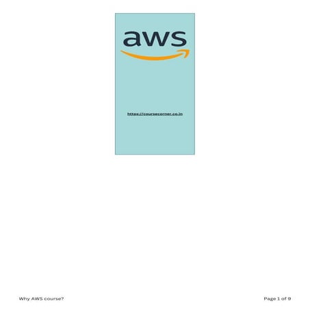 AWS Training In Bangalore | PDF