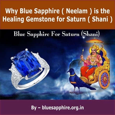 Why Blue Sapphire ( Neelam ) is the Healing Gemstone for Saturn ( Shani ...